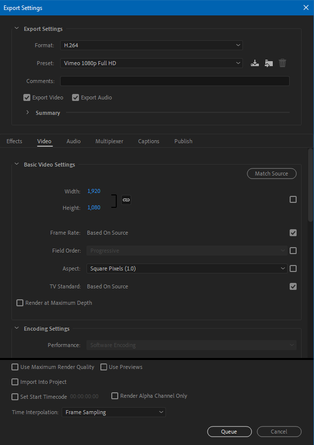 Exporting from Premiere Pro & Media Encoder - Better Editor