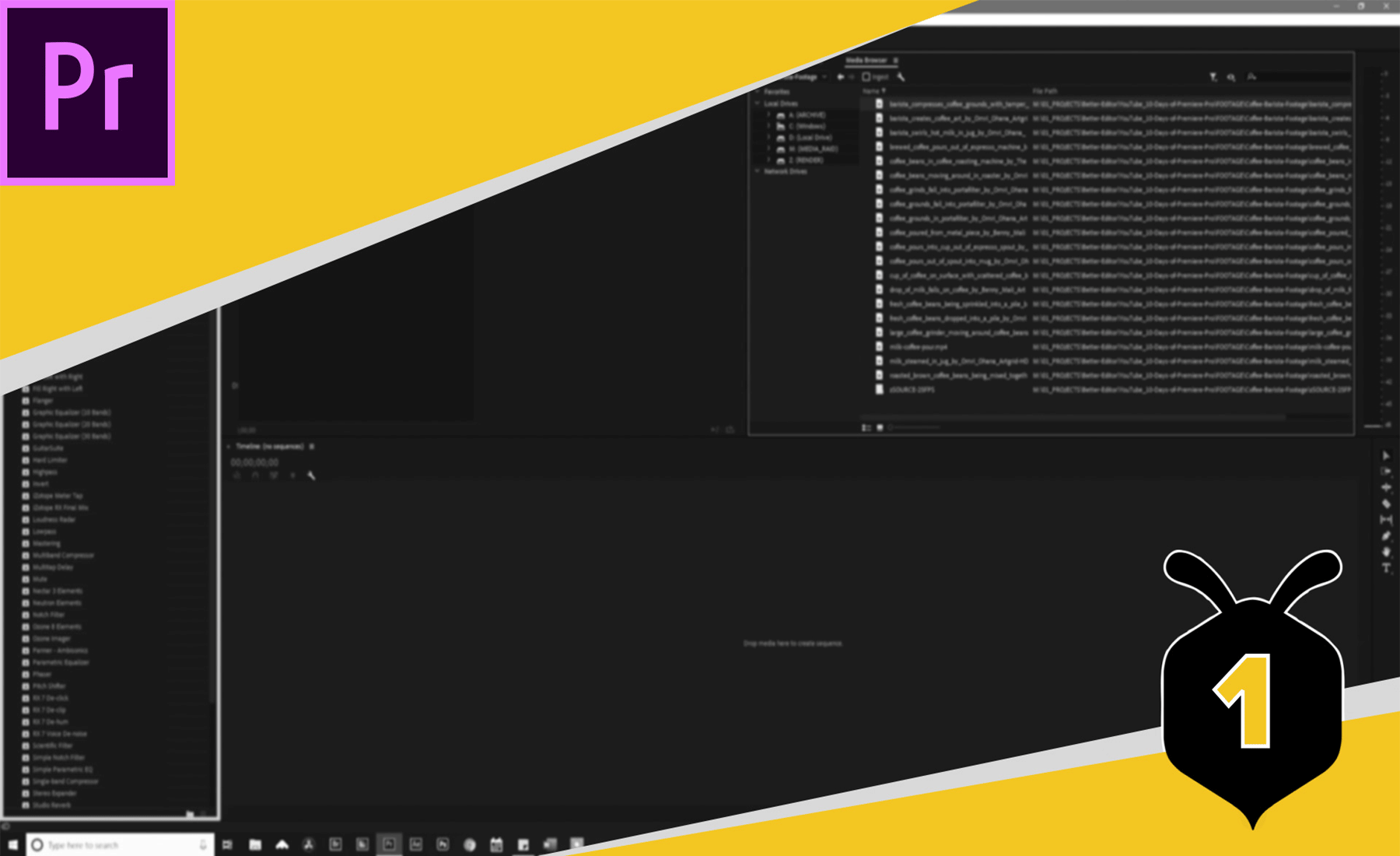 The Premiere Pro Workspace & Project Setup - Better Editor