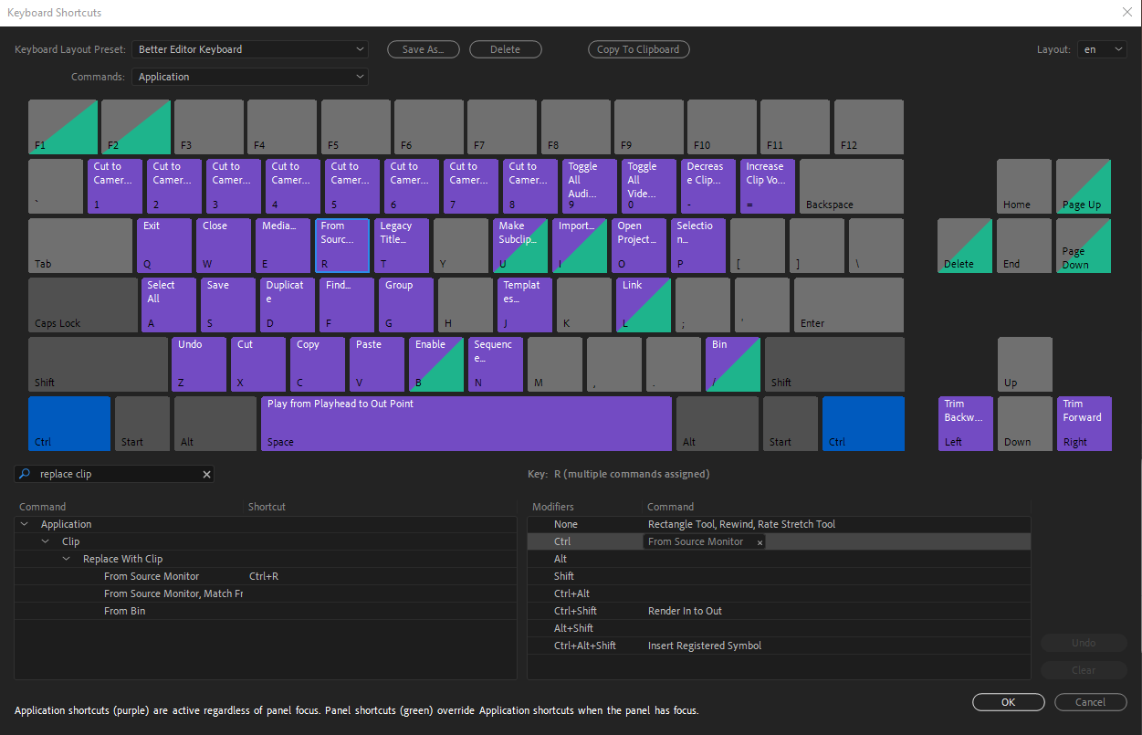 Editing Shortcut: Replace With Clip - Better Editor